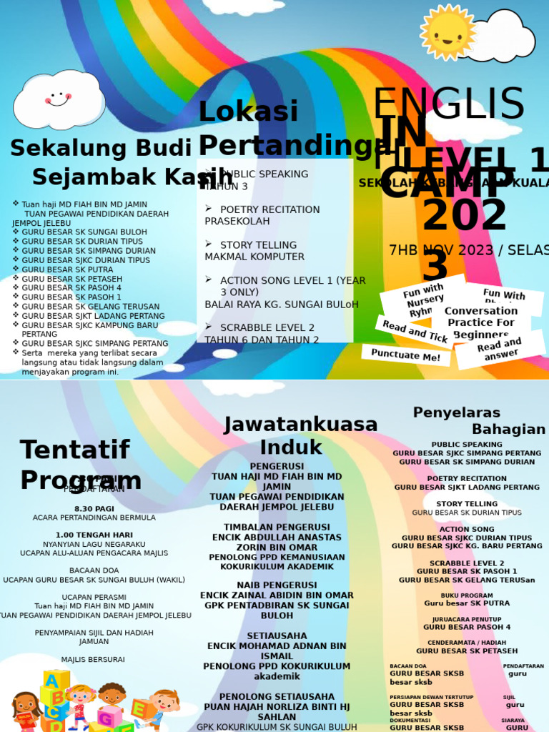 Buku Program Eic Level One 2023 | PDF