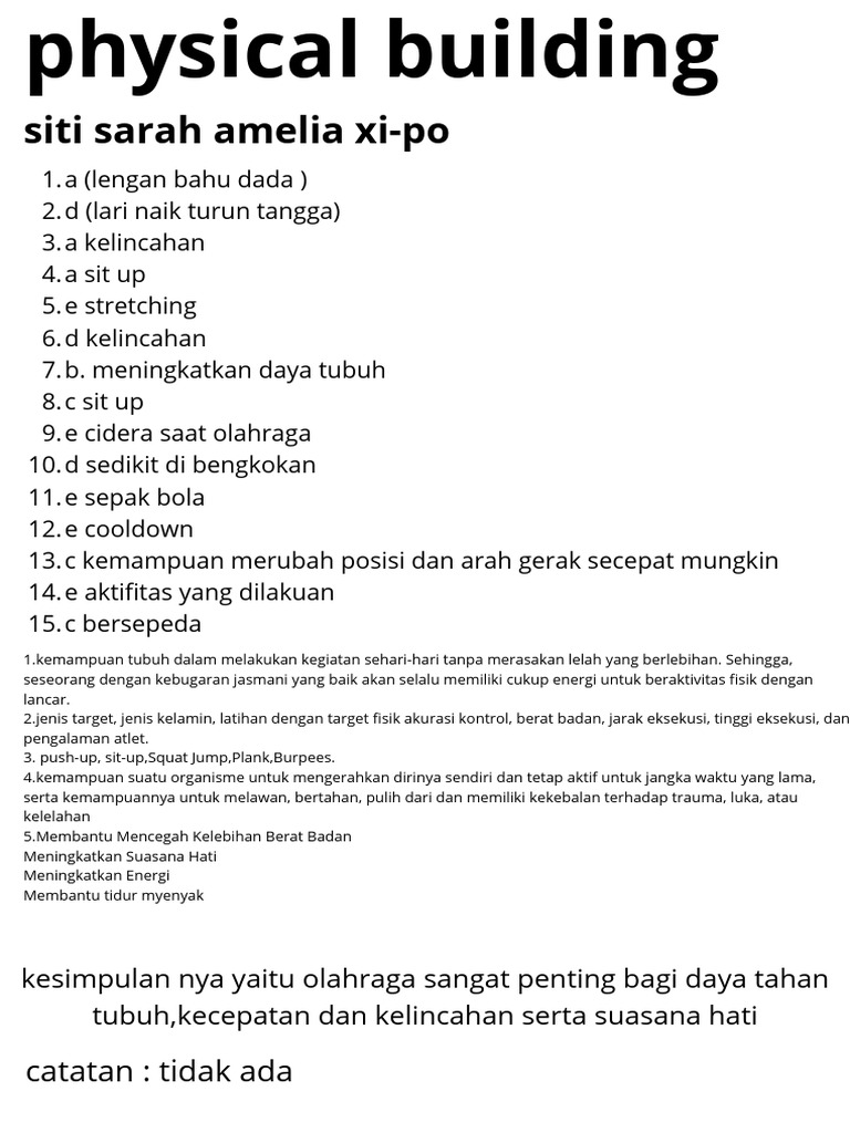 Physical Building | PDF