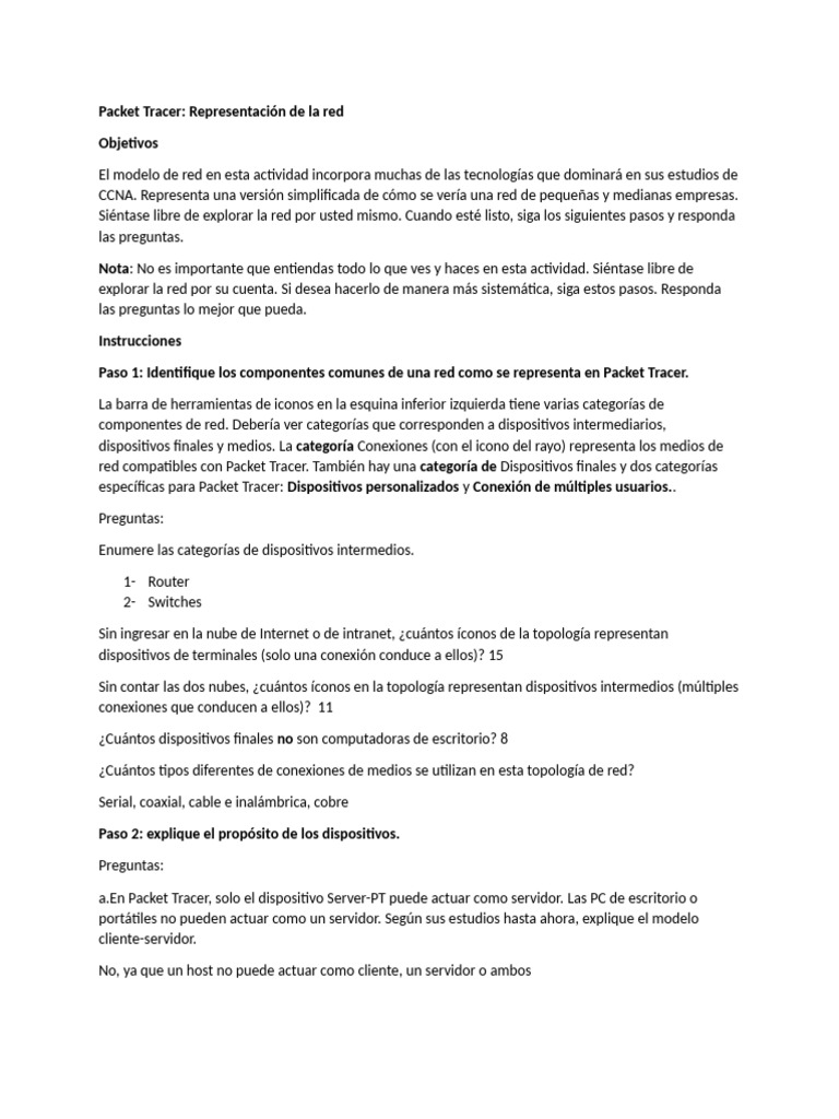 1.5.7-Packet-Tracer - Logical-And-Physical-Mode-Exploration - es-XL | PDF