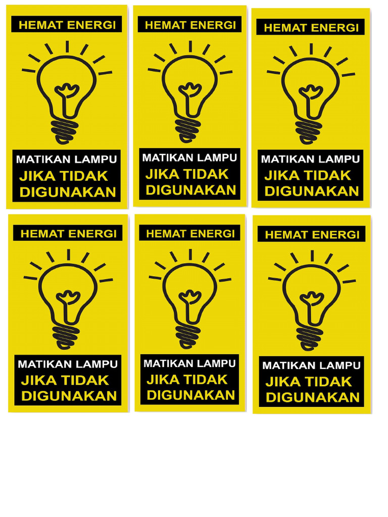 Hemat Energi Listrik | PDF