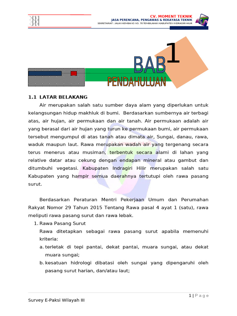 Laporan Akhir Wil III | PDF