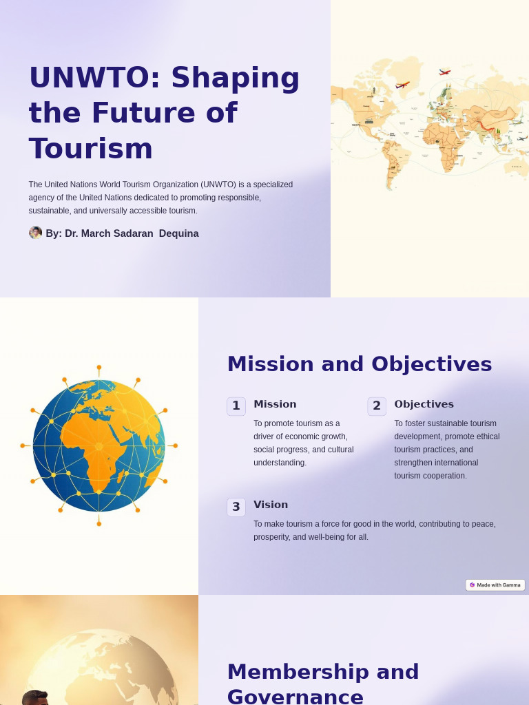 UNWTO: Future of Sustainable Tourism | PDF | Sustainability | Social ...