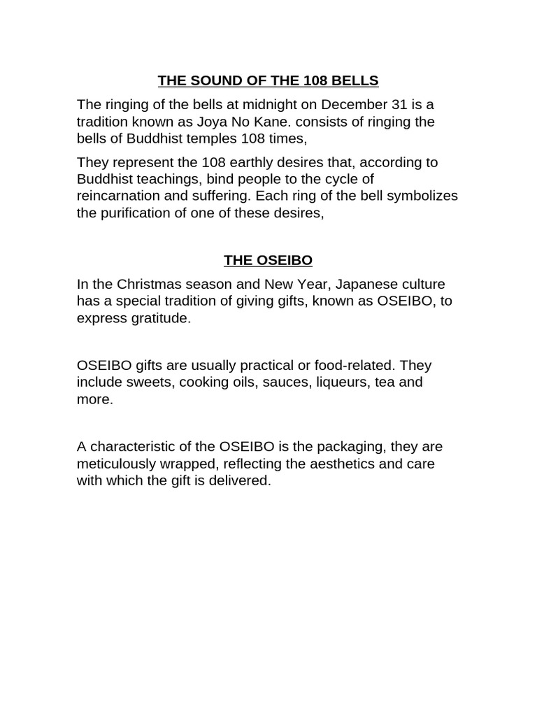 The Sound of The 108 Bells | PDF