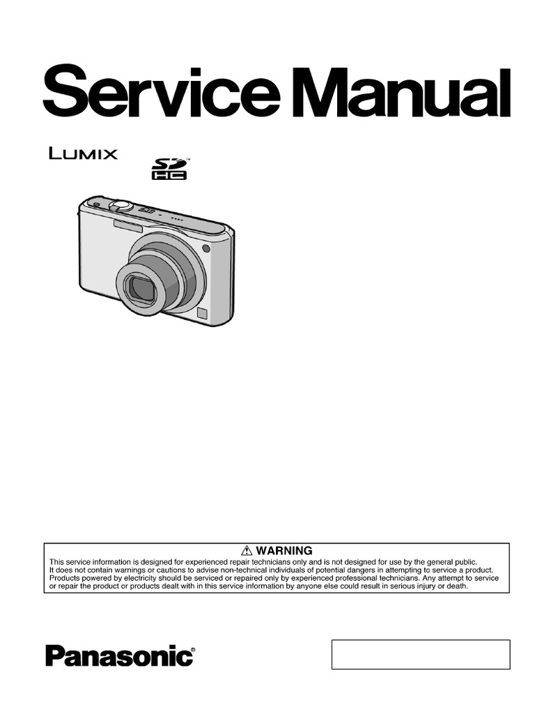 Panasonic dmc-fx150 (ET) | PDF