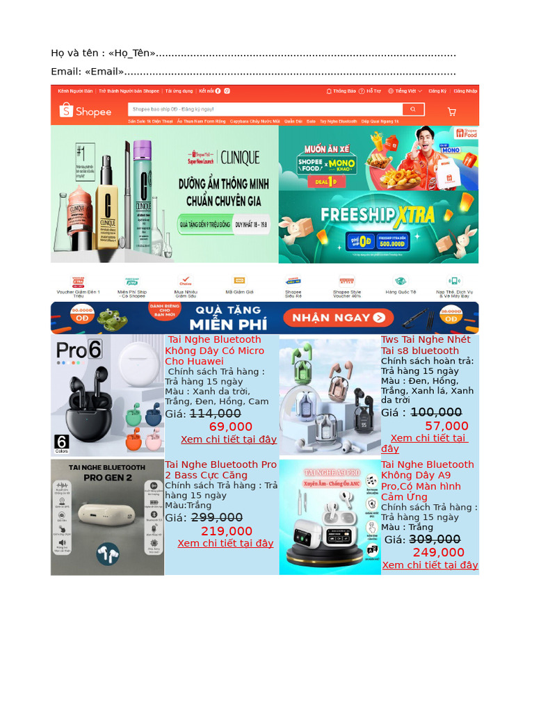 Com1071_bài Tập Word_ph58524_đặng Quang Đăng | PDF