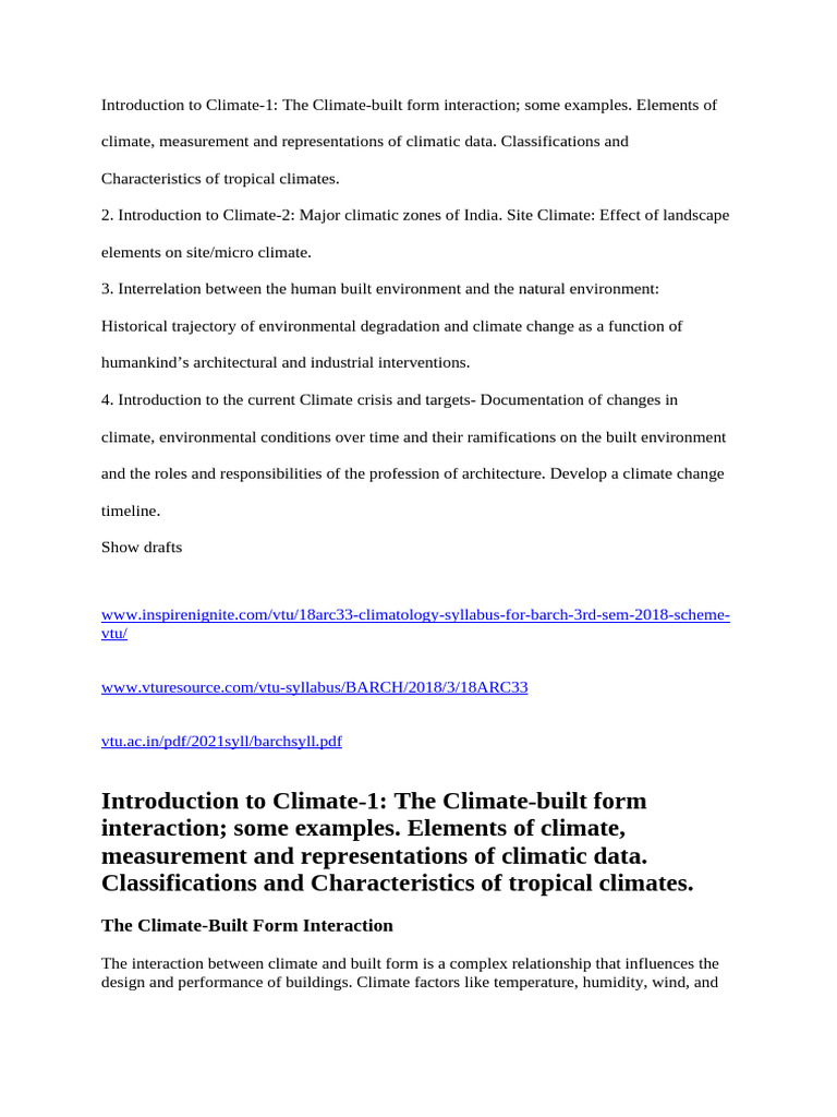 CLIMATOLOGY | PDF
