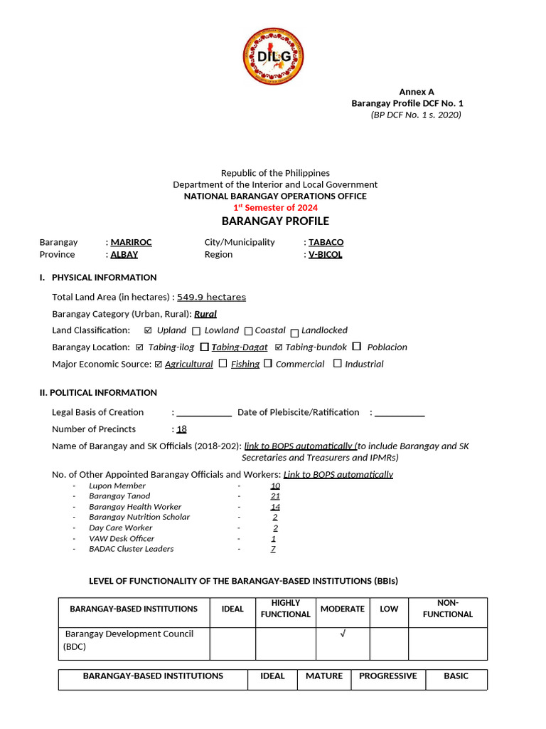 BP DCF-No.-1 (1st Sem 2024) | PDF