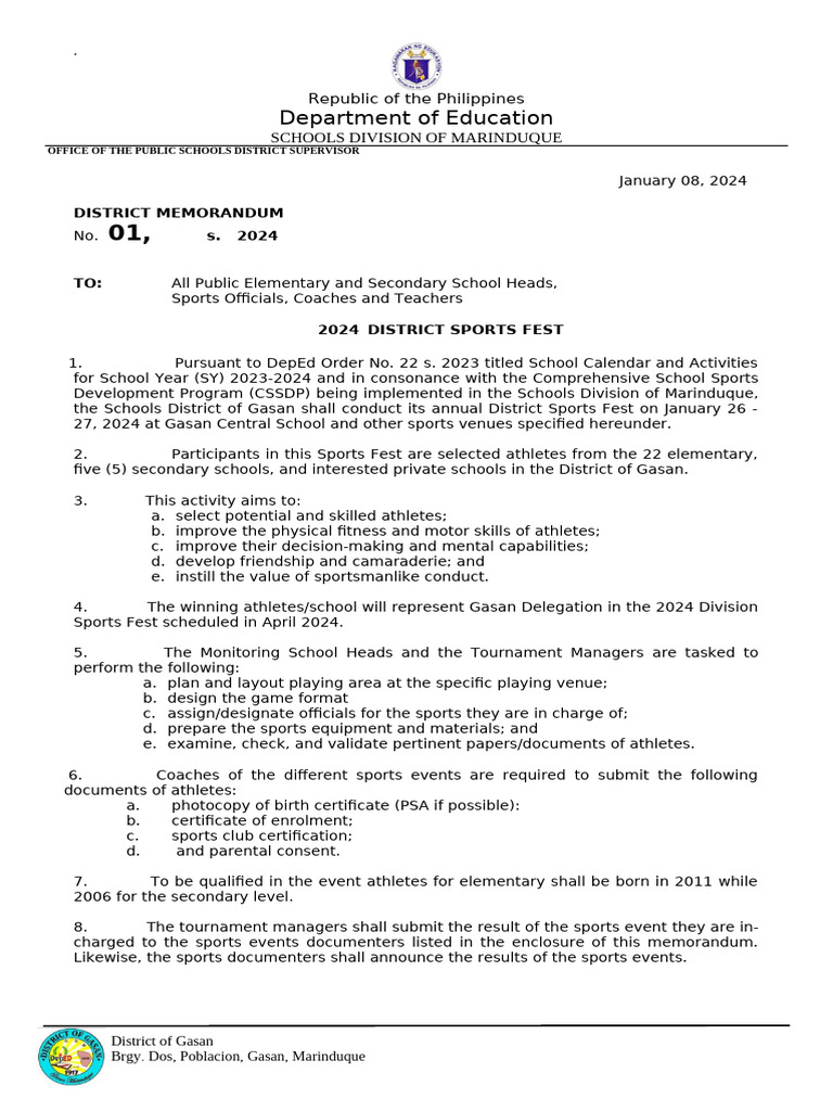 MEMO Sports Final | PDF