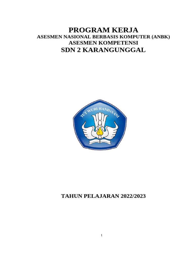 Program Kerja 1 | PDF