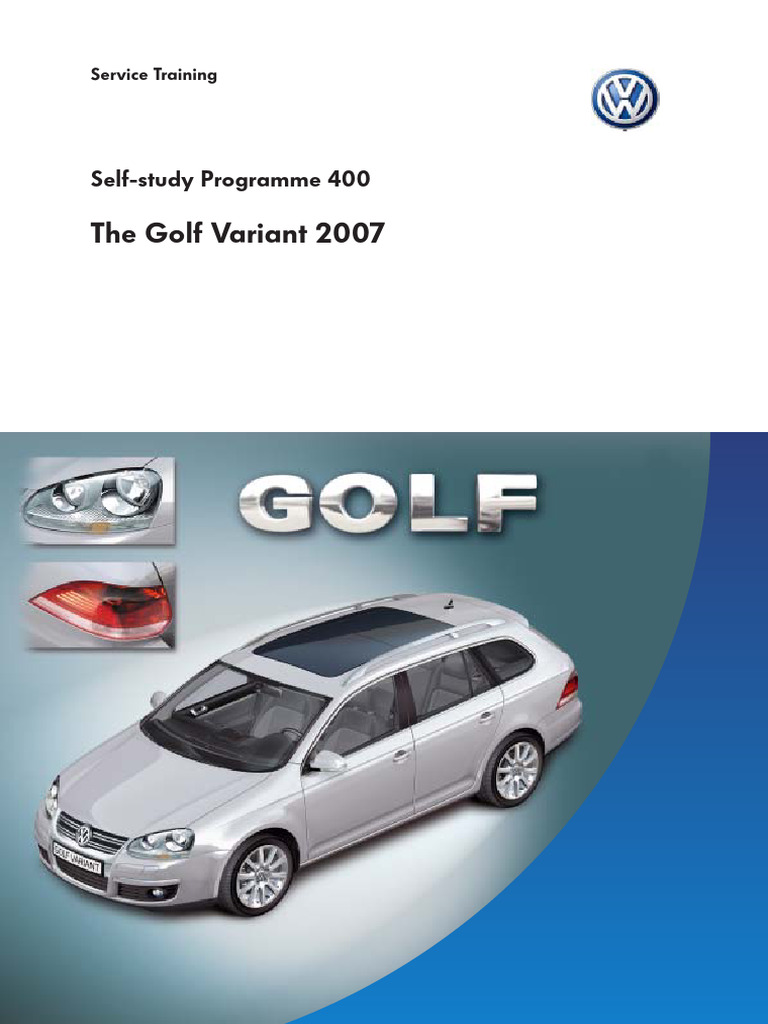 SSP 400 Golf Variant 2007 | PDF