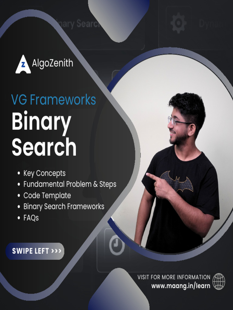 VG Frameworks Binary Search | PDF | Computer Science | Theoretical Computer Science