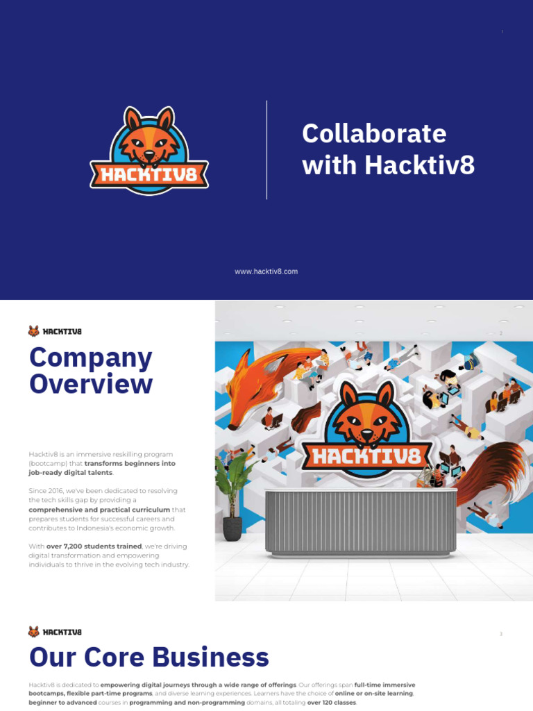 Hacktiv8 Corporate Solutions Updated - EN - Compressed | PDF