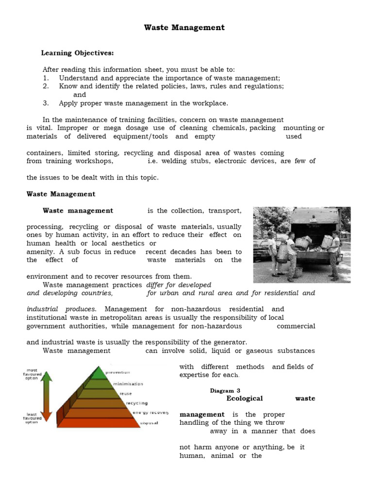 Waste Management | PDF