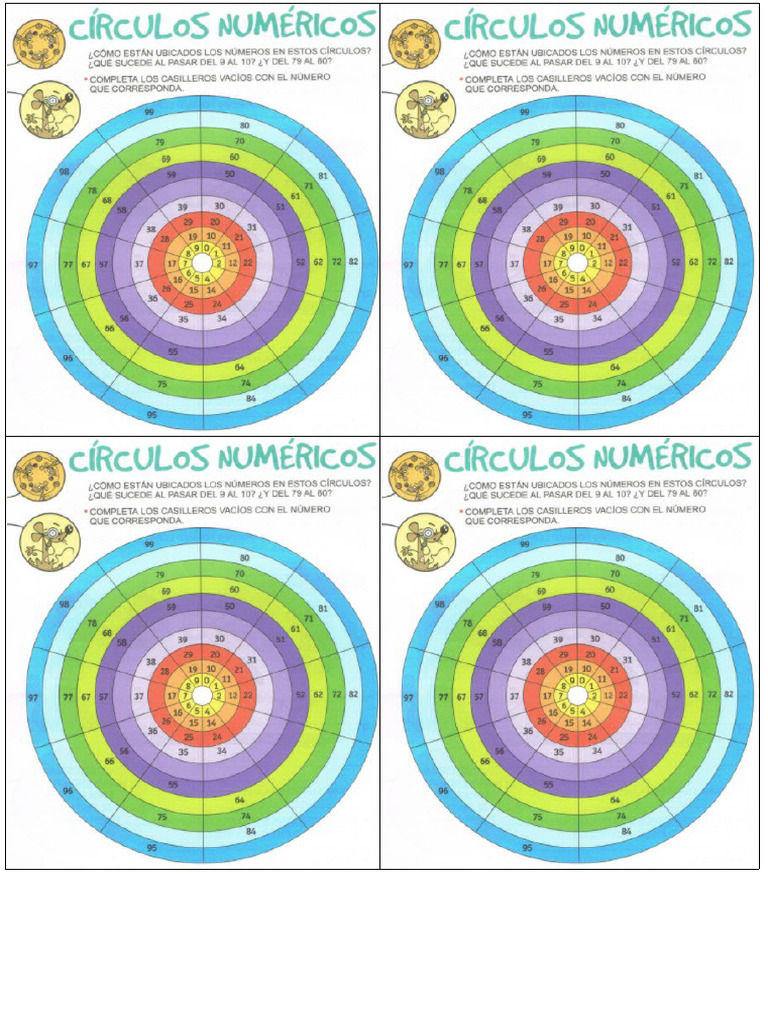 Circulos Numericos | PDF