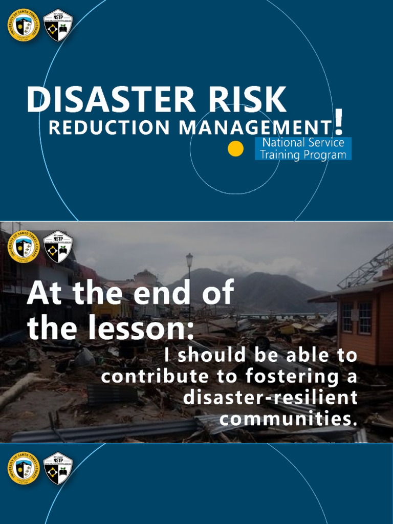 Disaster risk Management | PDF