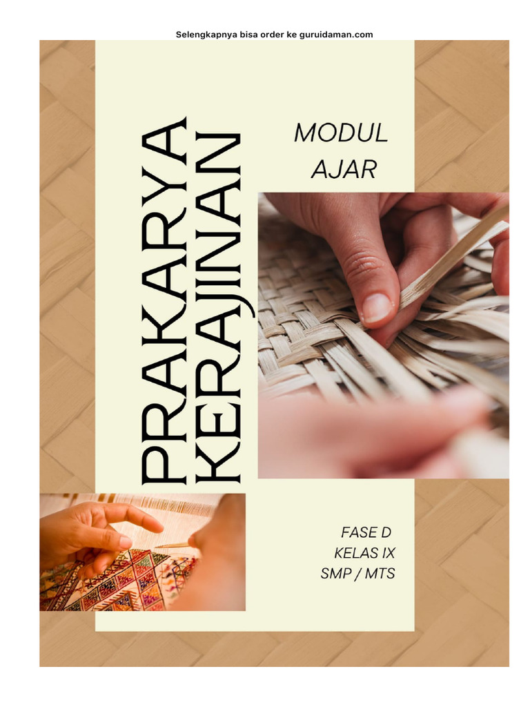 Modul Pra Kerajinan 9 | PDF