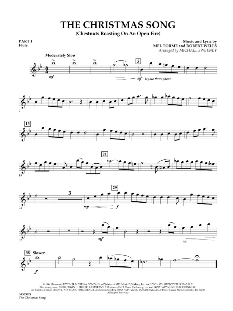 Partes Christmas Song | PDF