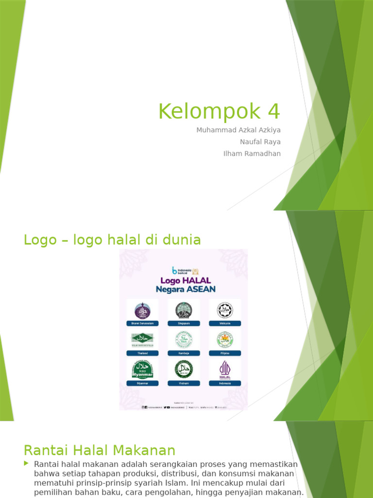 Kelompok 4 Industri Halal | PDF