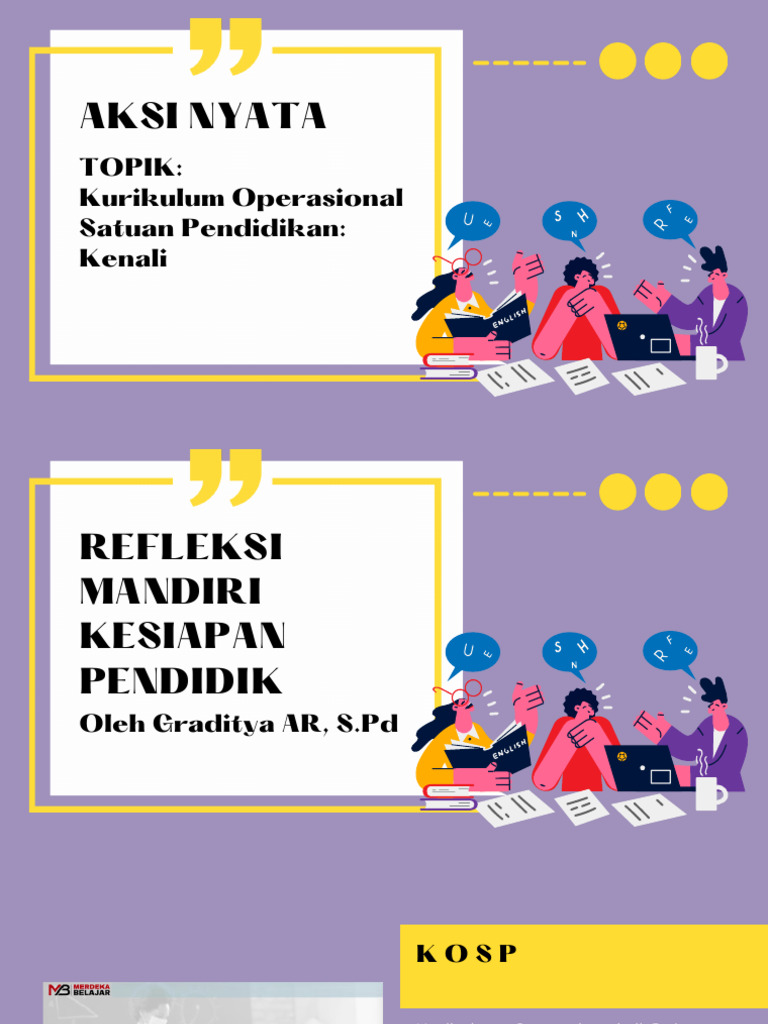 Aksi Nyata KOSP Kenali | PDF