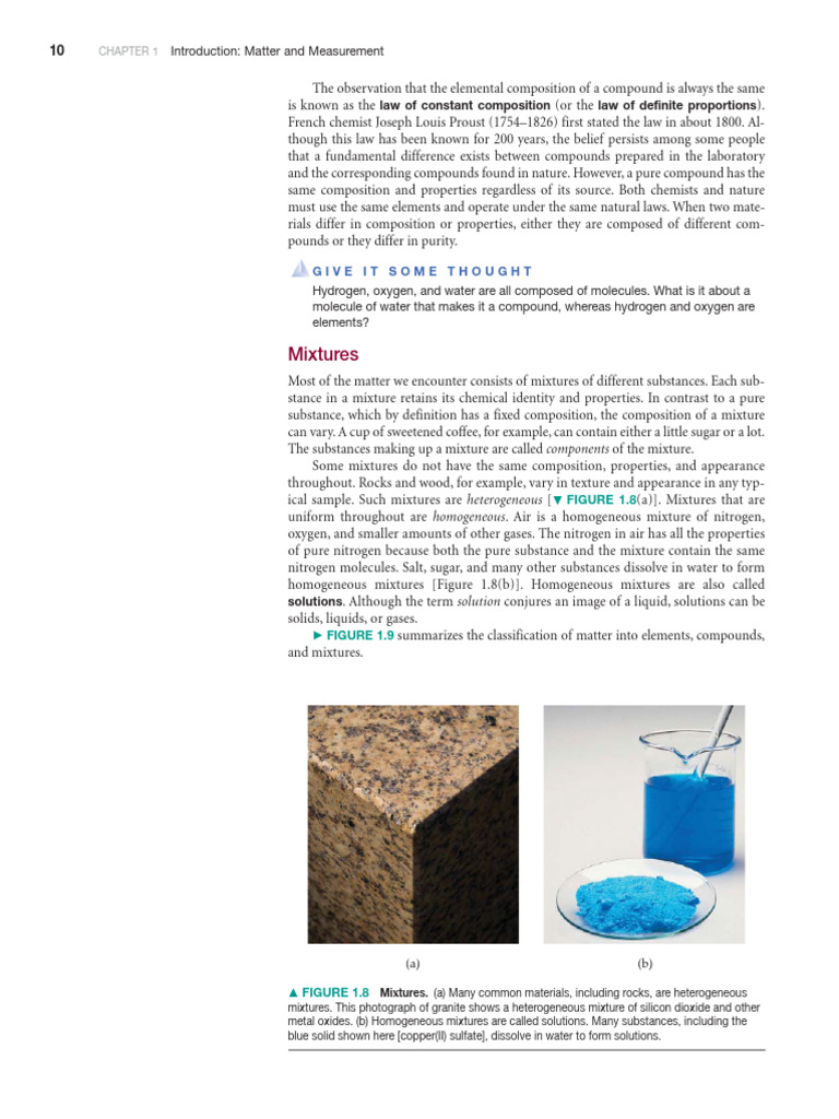 Law of constant composition | PDF