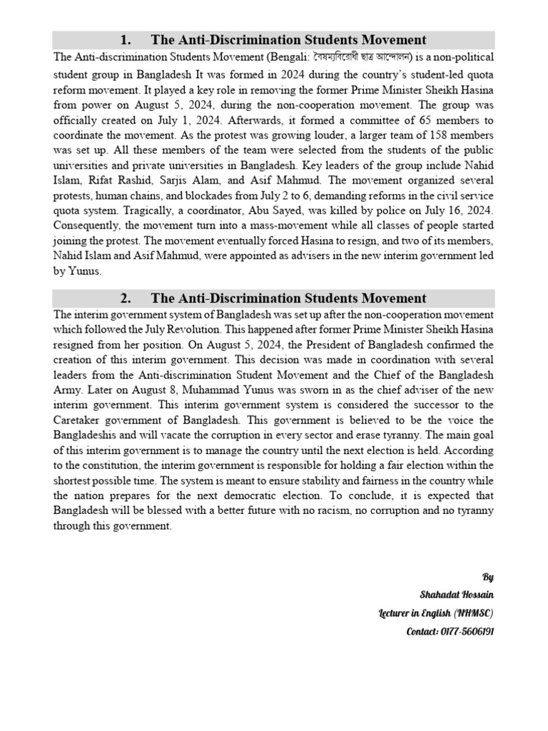 Paragraphs For Tutorial | PDF