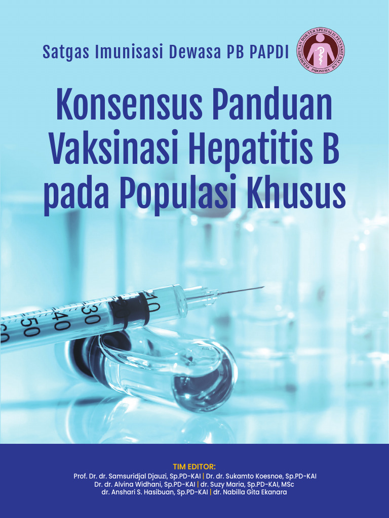 Buku Konsensus Panduan Vaksinasi Hepatitis B (2024) | PDF | Kesehatan Holistik