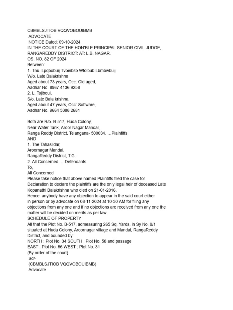 Court Document | PDF