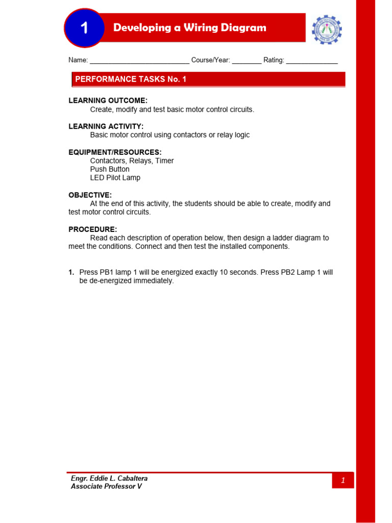 Performance Task 1 | PDF