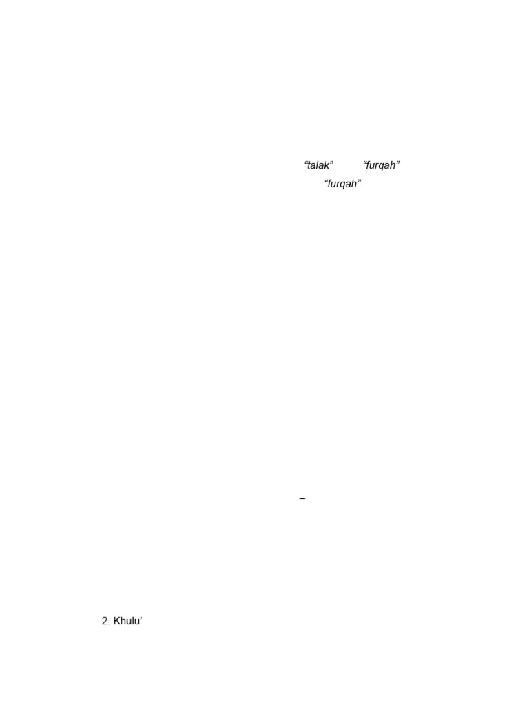talak | PDF