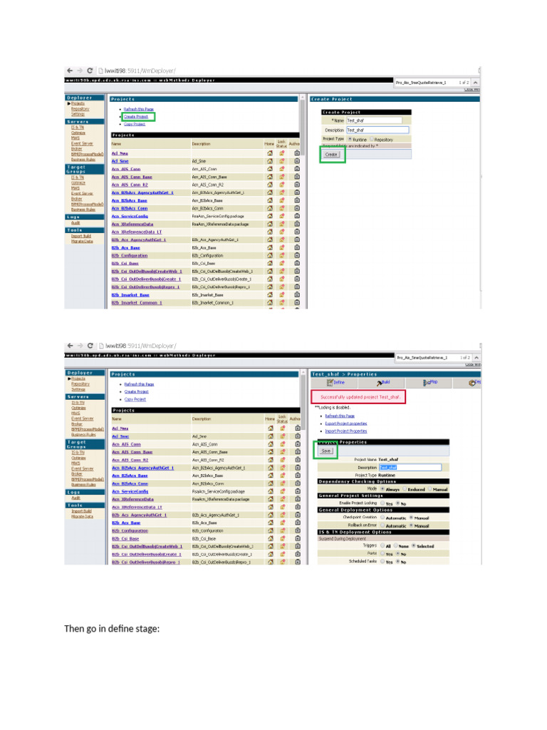 Basic Deployment Process | PDF