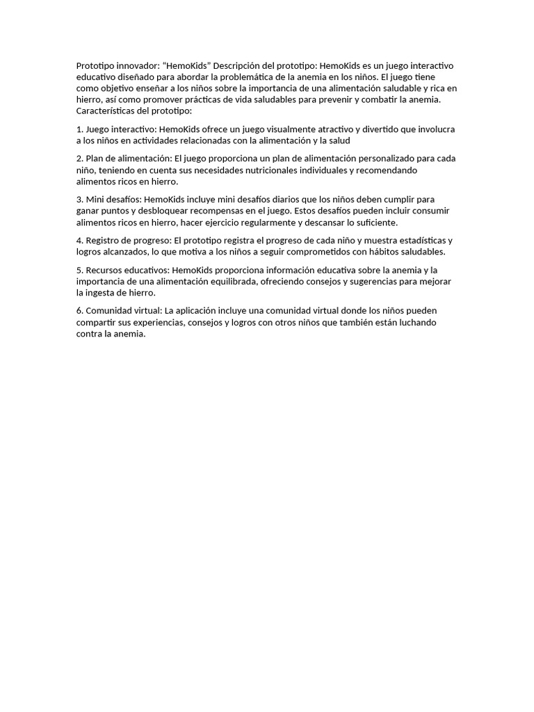 Preguntas Abiertas Relacionadas Con La Problemática de La Anemia en Los Niños | PDF