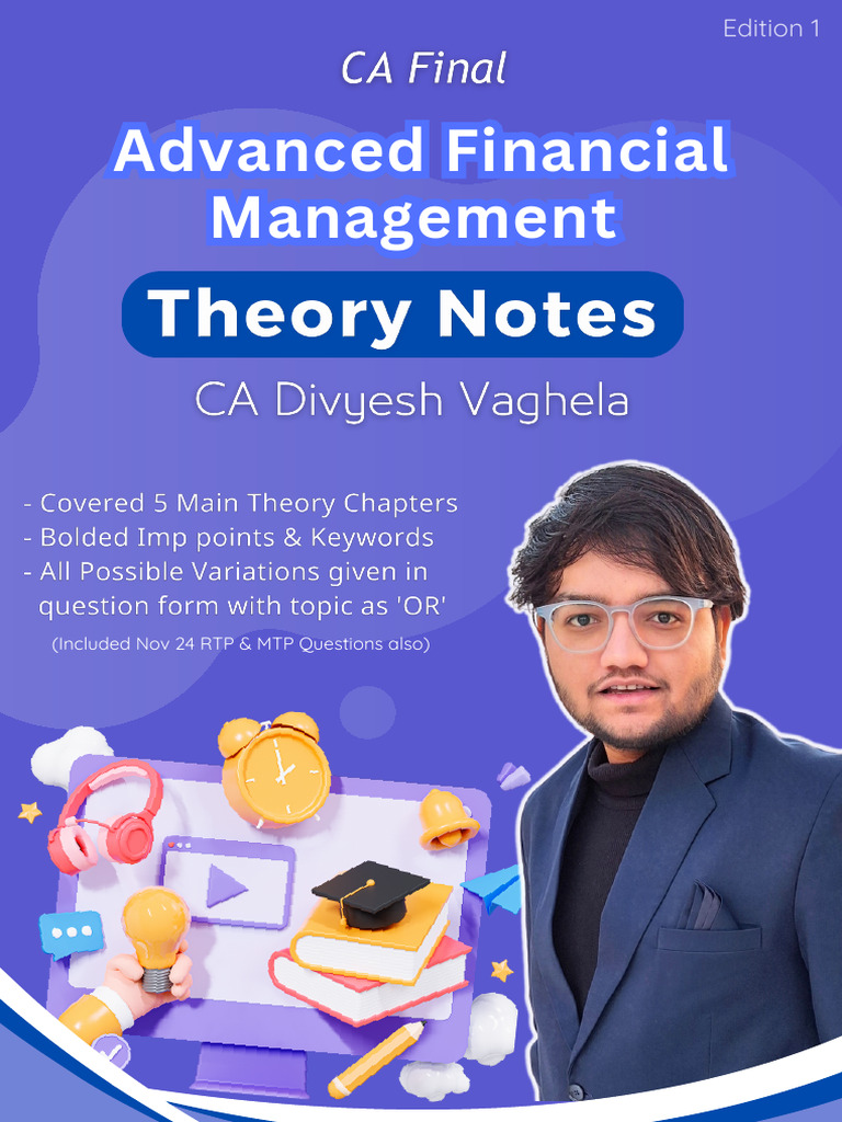 AFM Theory by CA Divyesh Vaghela | PDF