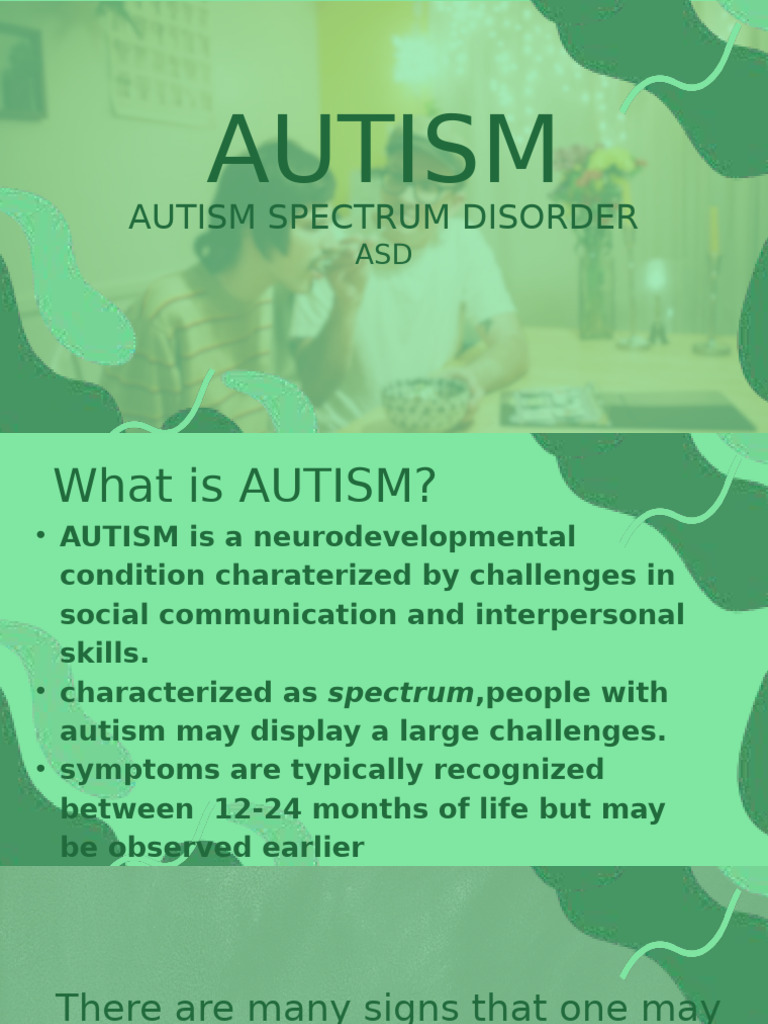 Autism | PDF