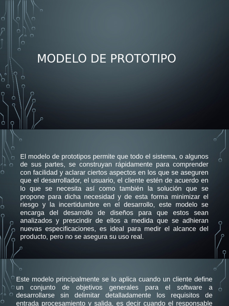 Modelo de Prototipo | PDF