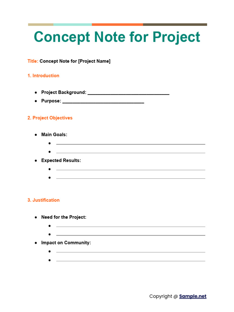Concept Note for Project | PDF