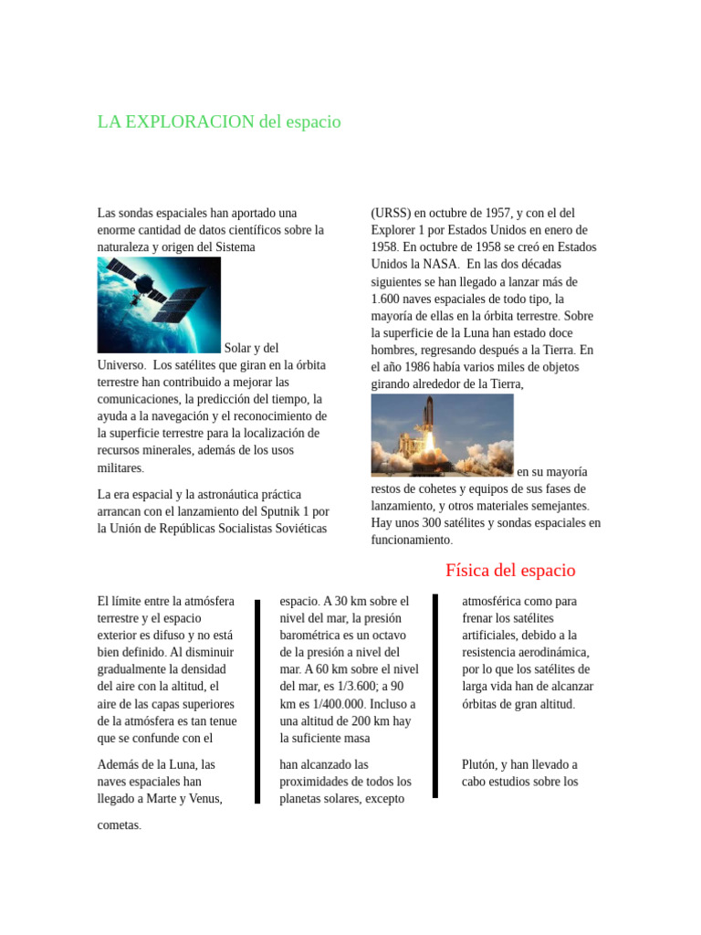 espacio | PDF