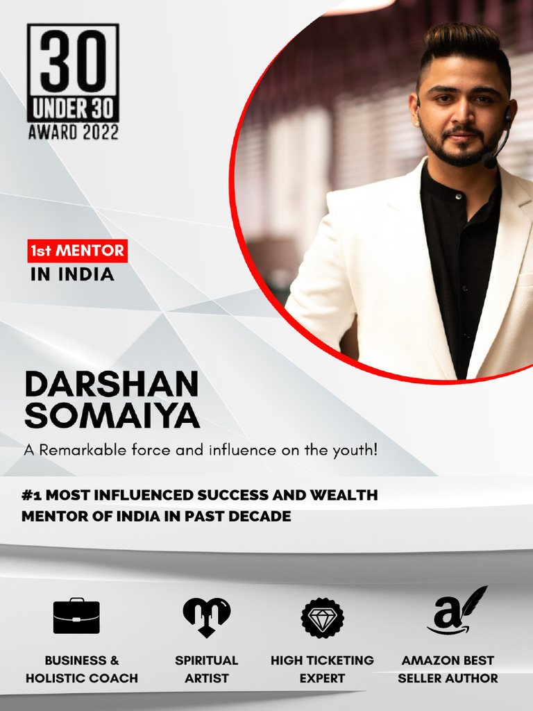 About Mr. Darshan Somaiya | PDF | Business