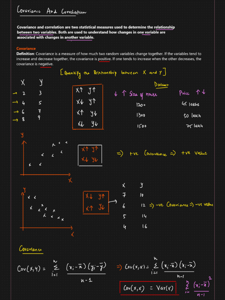 8-Correlation+And+Coefficient | PDF