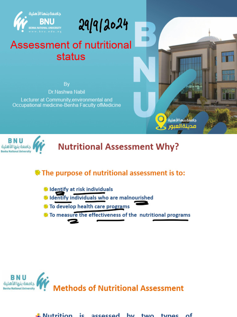 Assessment of Nutrition-Practical | PDF
