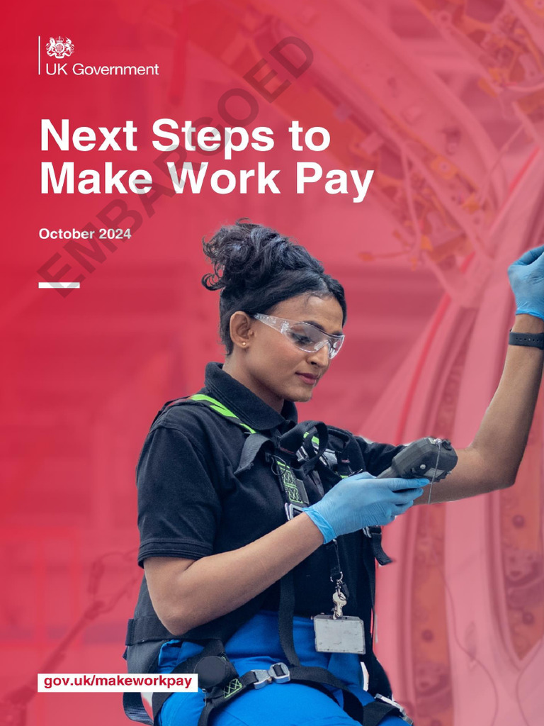 Next Steps To Make Work Pay | PDF | Cost Of Living | Employment