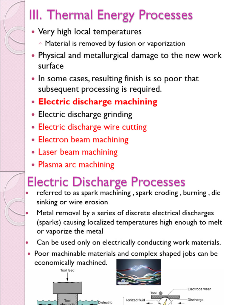 III. Thermal Energy Processes | PDF