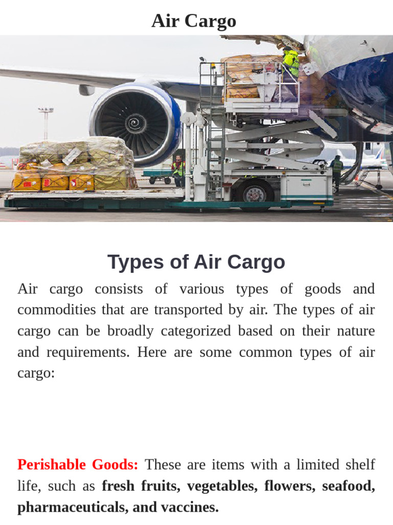 Air Cargo | PDF