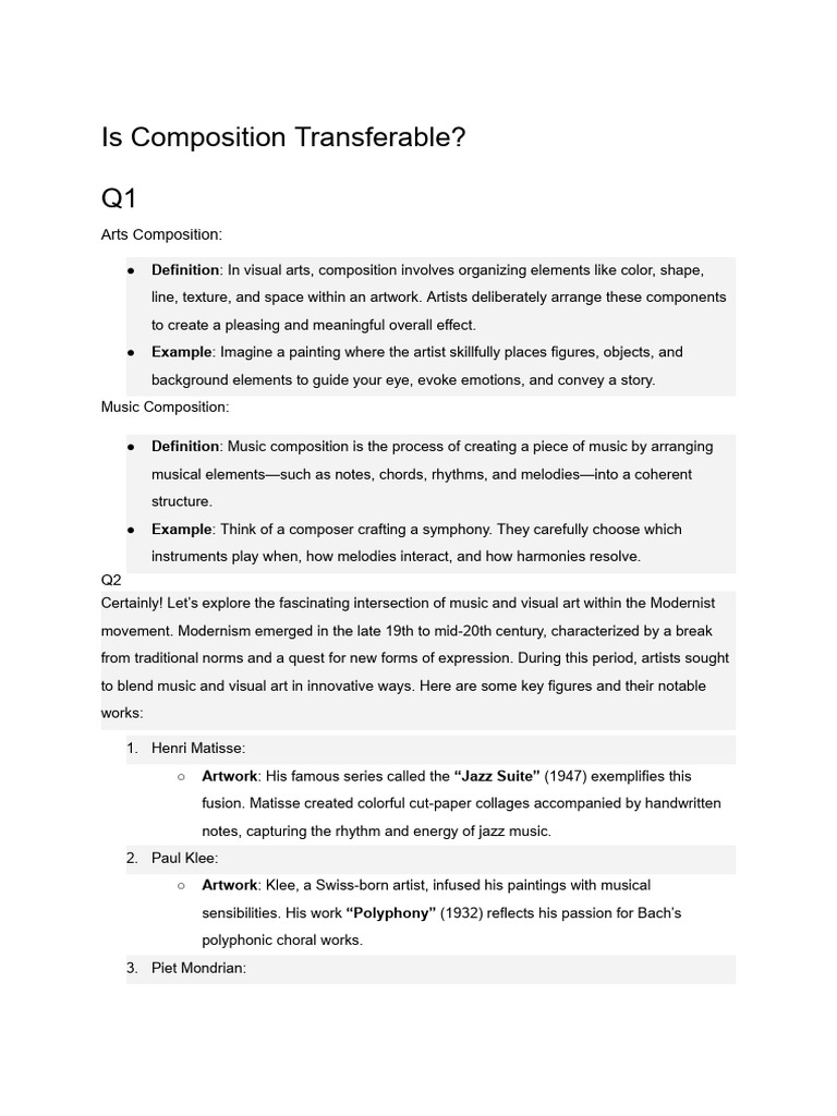 VISUAL ARTS (Presentation) | PDF