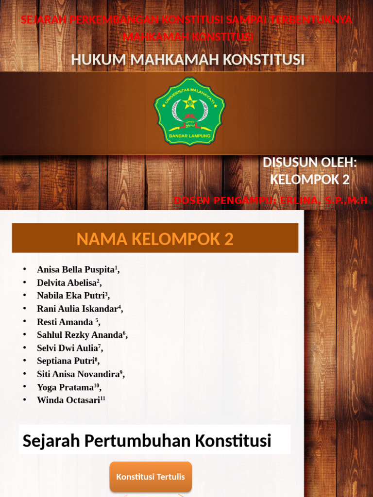 Teori Konstitusi | PDF