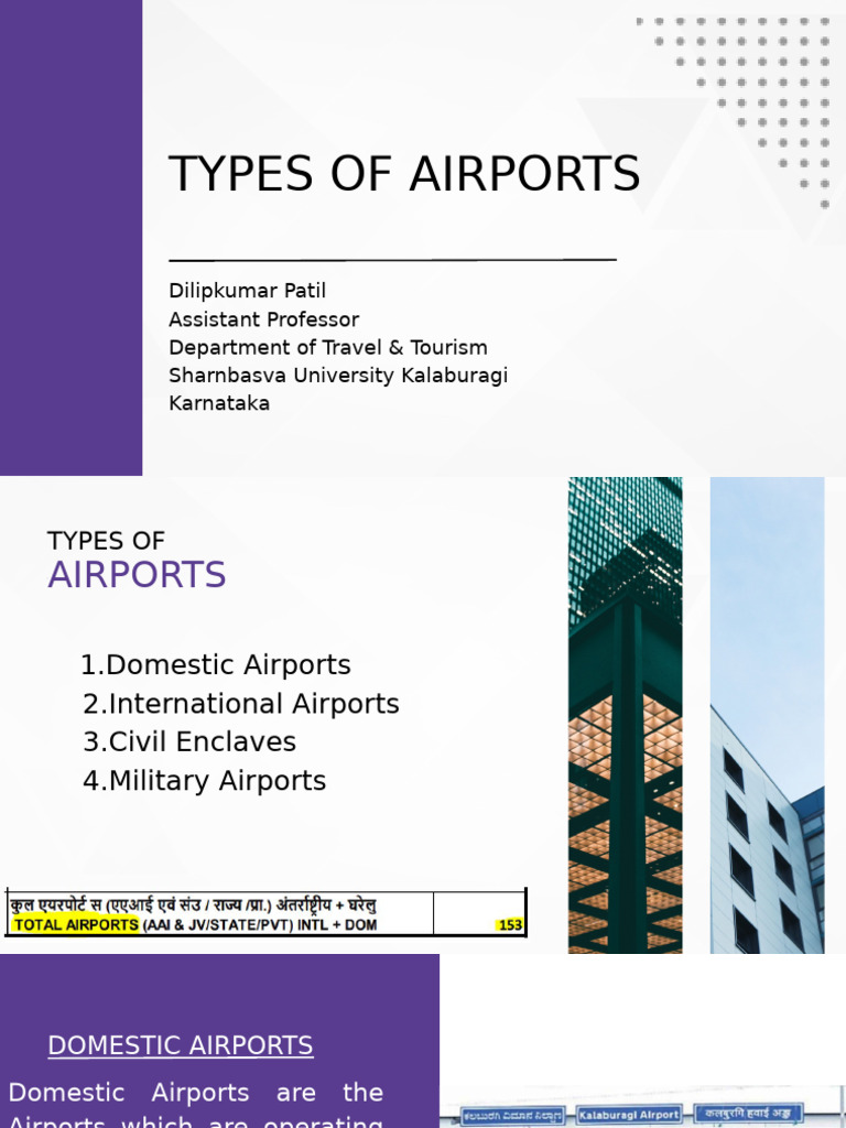 Types of airports | PDF