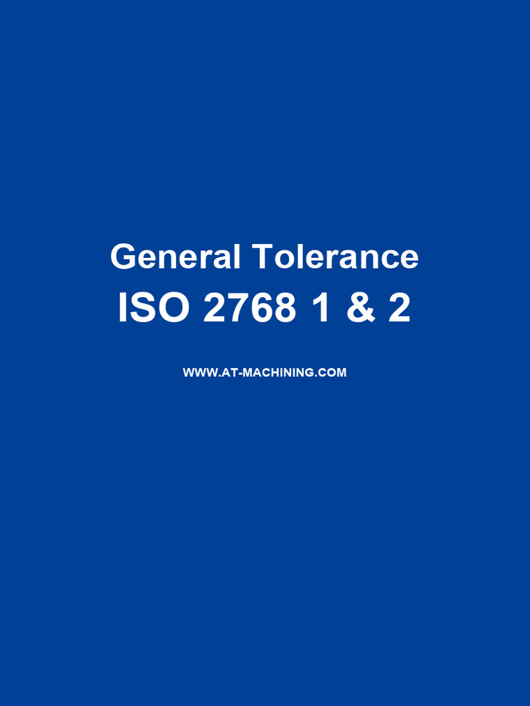Iso 2768 12 | PDF
