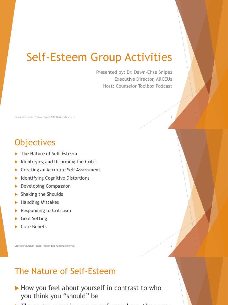 Self Esteem | PDF