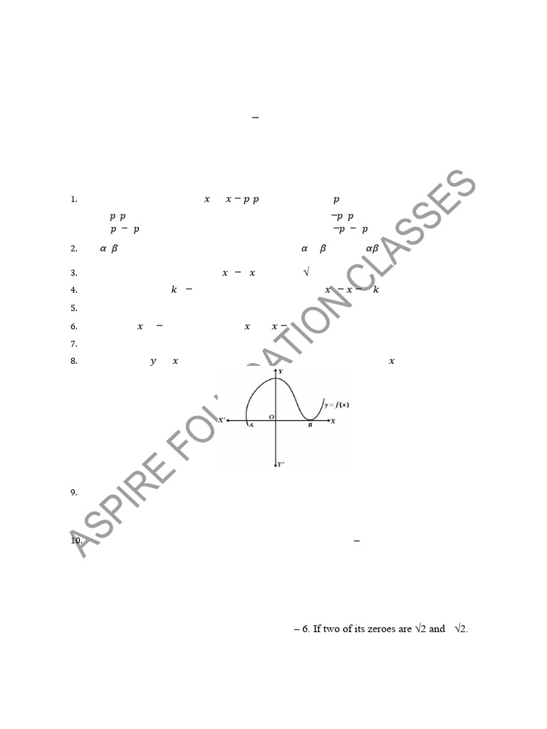 Polynomial Test 2 | PDF