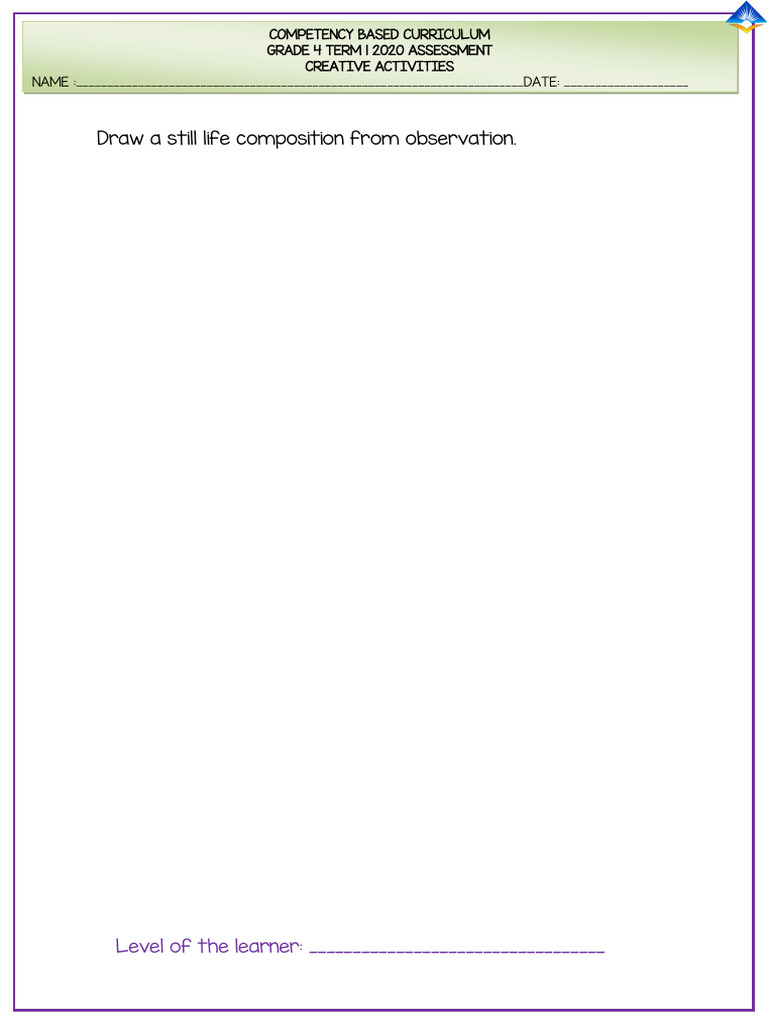 Grade 4 Creative | PDF