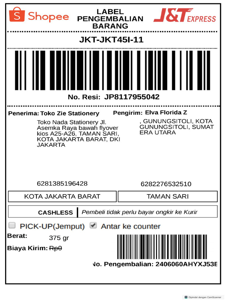 Get Return Label | PDF